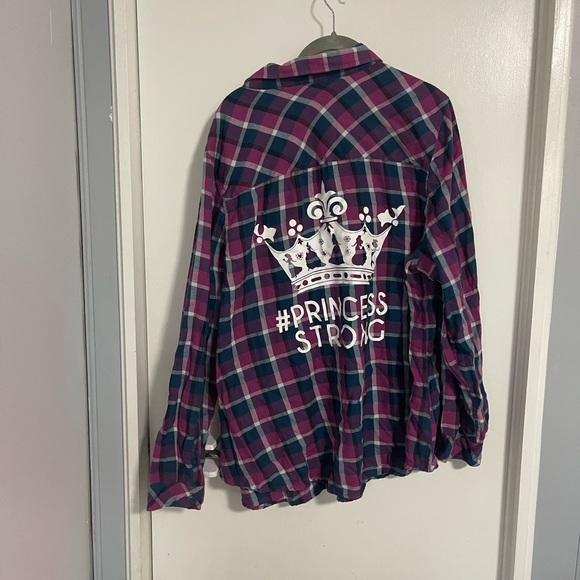 torrid | Tops | Disney Princess Flannel | Poshmark
